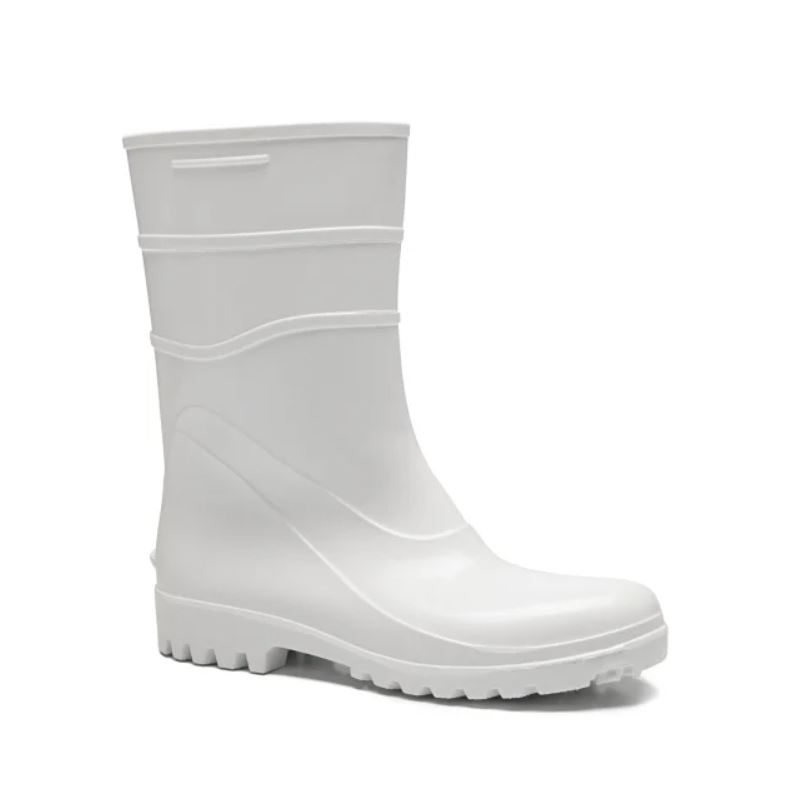BOTA PCV BRACOL ACQUA FLEX SEM FORRO CANO MEDIO SEM BICO BRANCA 39 CA ...