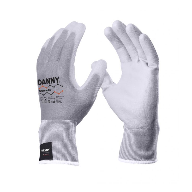 LUVA DANNY GRAPHEAIR POLIURETANO FIBRAS SINTETICAS CA41998 | BT ...