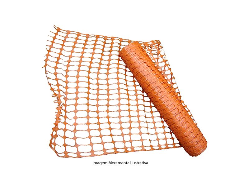 TELA SINALIZACAO SUBTERRANEA LARANJA 300 MM X 100 MT | BT Equipamentos